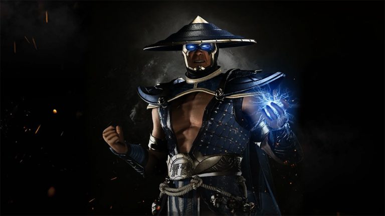 Injustice 2 Raiden Revelado com Skin Premium do Raio Negro