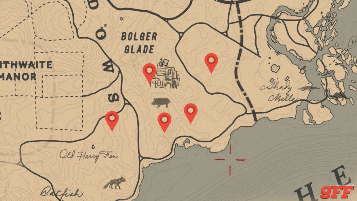 Red Dead Redemption 2: Localização dos itens Missão Duquesa e Outros ...
