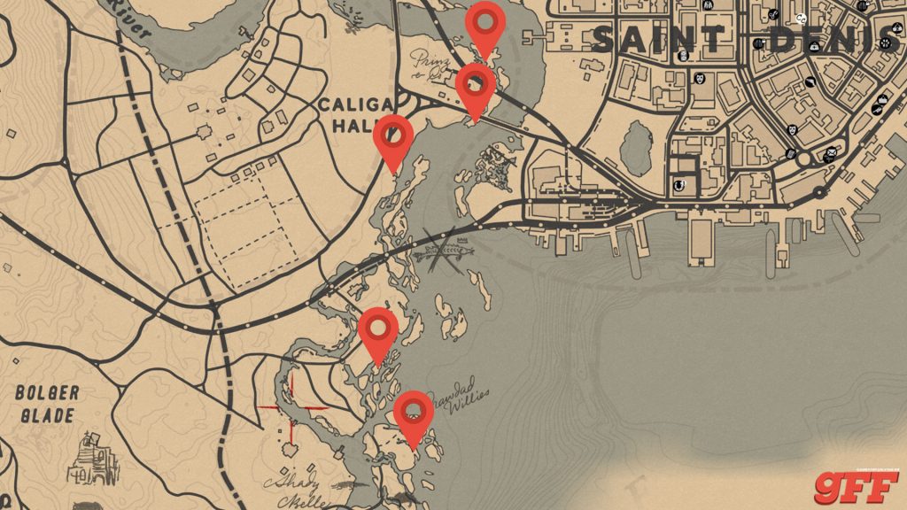 Red Dead Redemption 2: Localização dos itens Missão Duquesa e Outros ...