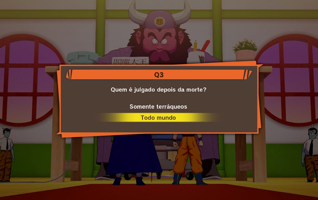 Dragon Ball Z: Kakarot - Todas as Respostas do Quiz de Enma Daioh